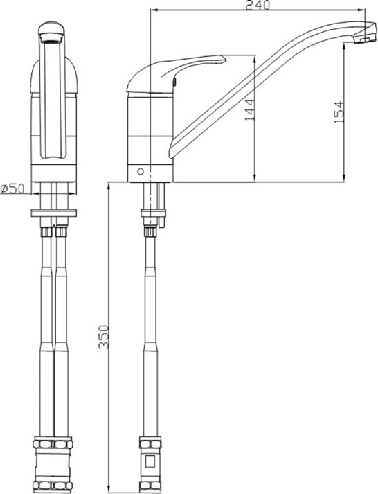 Bristan | Java | JSFSNKEFST | Kitchen Sink Mixer - Kitchen sink mixers ...