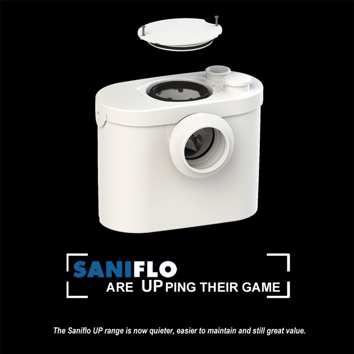 Bathrooms And Showers Direct - Blogs - Saniflo UP Range
