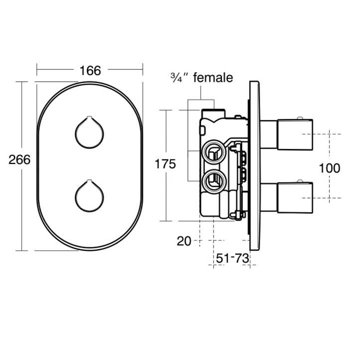 Trevi | Ascari | A3971AA | Shower Valve - Shower valves - Bathrooms And ...