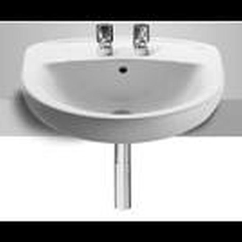 We have the Roca Laura A32739F000 2 Tap Hole Semi Countertop Basins at ...