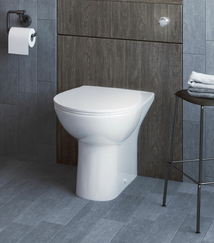 Lecico | Designer Series 5 | DS5BTWSETSC | Back to Wall Toilet ...