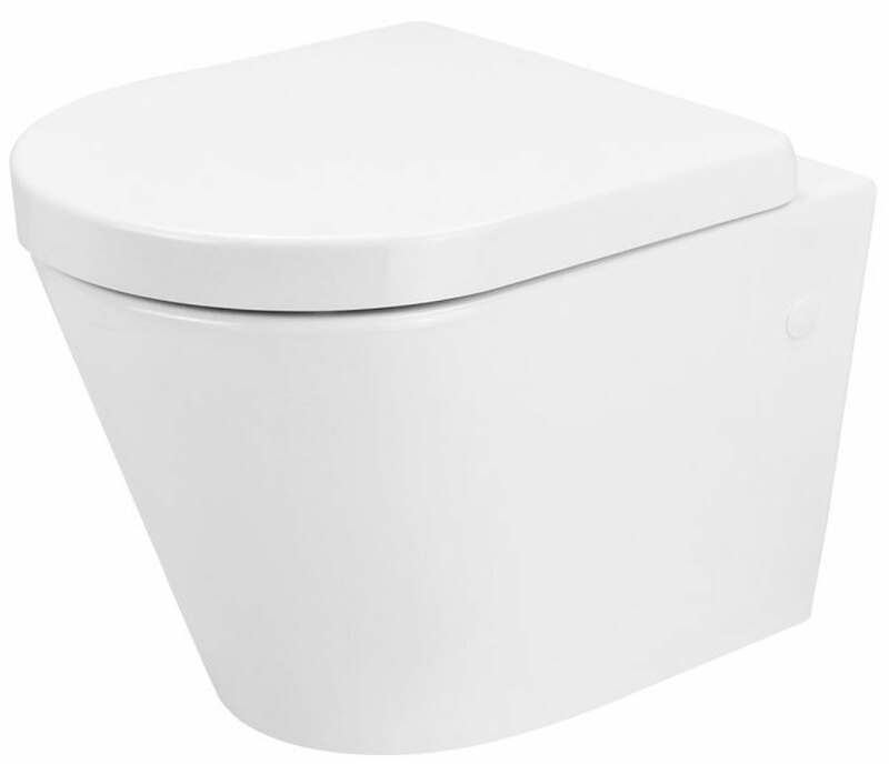 Lecico | Designer Series 5 | DS5RIMWHP | Wall Hung Toilet - Bathrooms ...