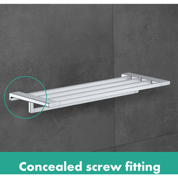 Hansgrohe | AddStoris | 41751000 | Towel Holder - Towel holders ...