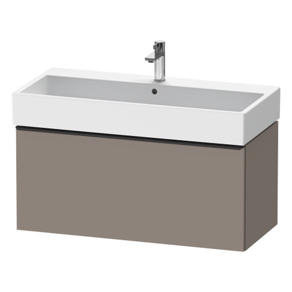 Duravit | D-Neo | DE42740BD430000 | Vanity Unit | Matt Basalt ...