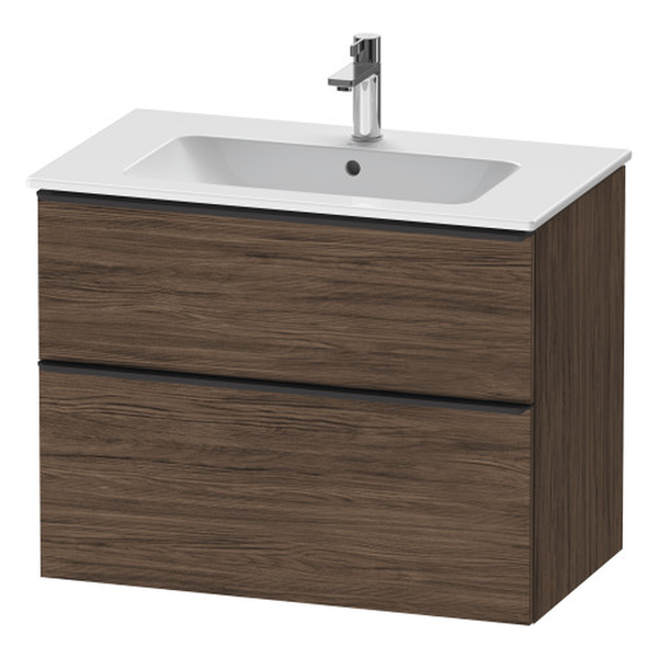 Duravit | D-Neo | DE43620BD210000 | Vanity Unit | Dark Walnut ...