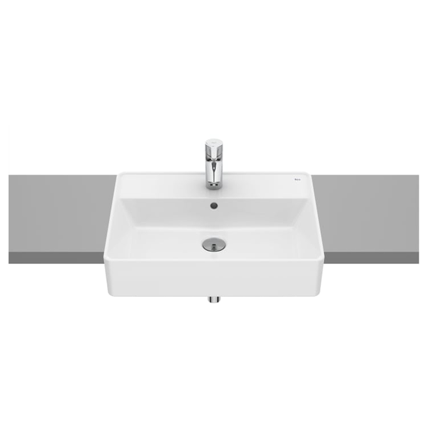 Roca | The Gap | A3270YG000 | 550x420 Semi Countertop Basin | White ...