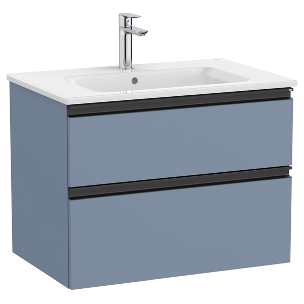 Roca | The Gap | A857398548 | Vanity Unit | Matt Blue - Bathroom ...