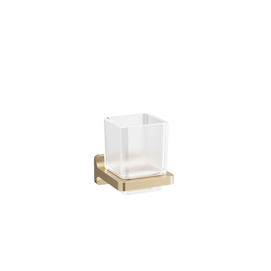 Crosswater Rotar RT003F Tumbler Holder Brushed Brass - Tumblers ...