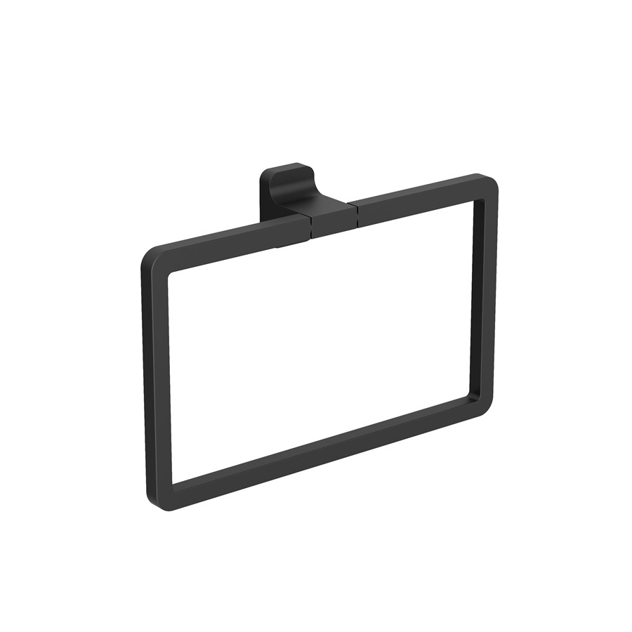 Crosswater Rotar RT013M Towel Ring Matt Black - Towel holders ...